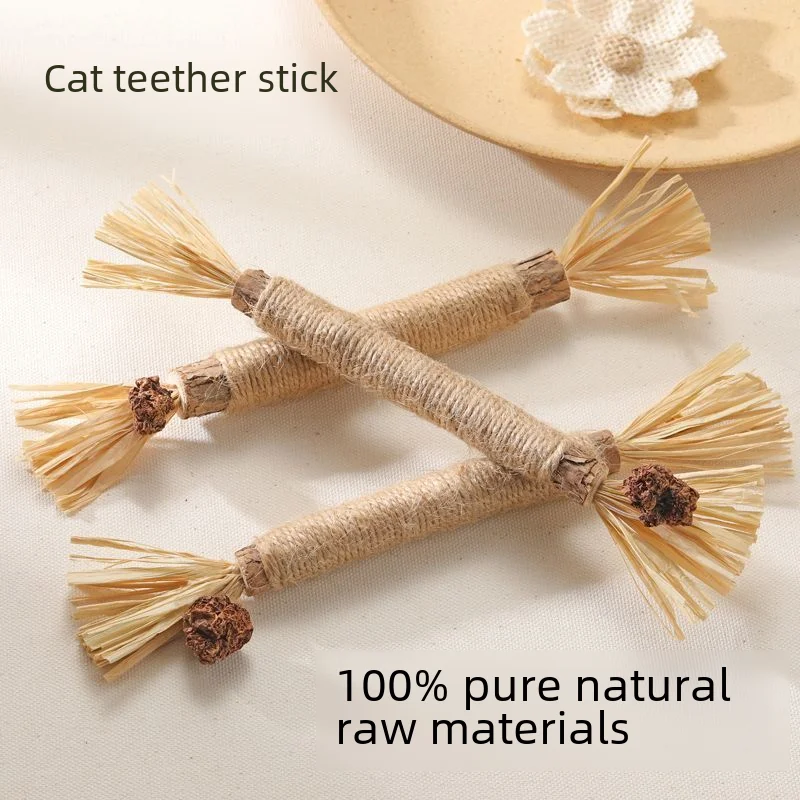 New-Cat-Toy-Teeth-Grinding-Stick-Pet-Supplies-For-Fresh-Breath-Clean ...