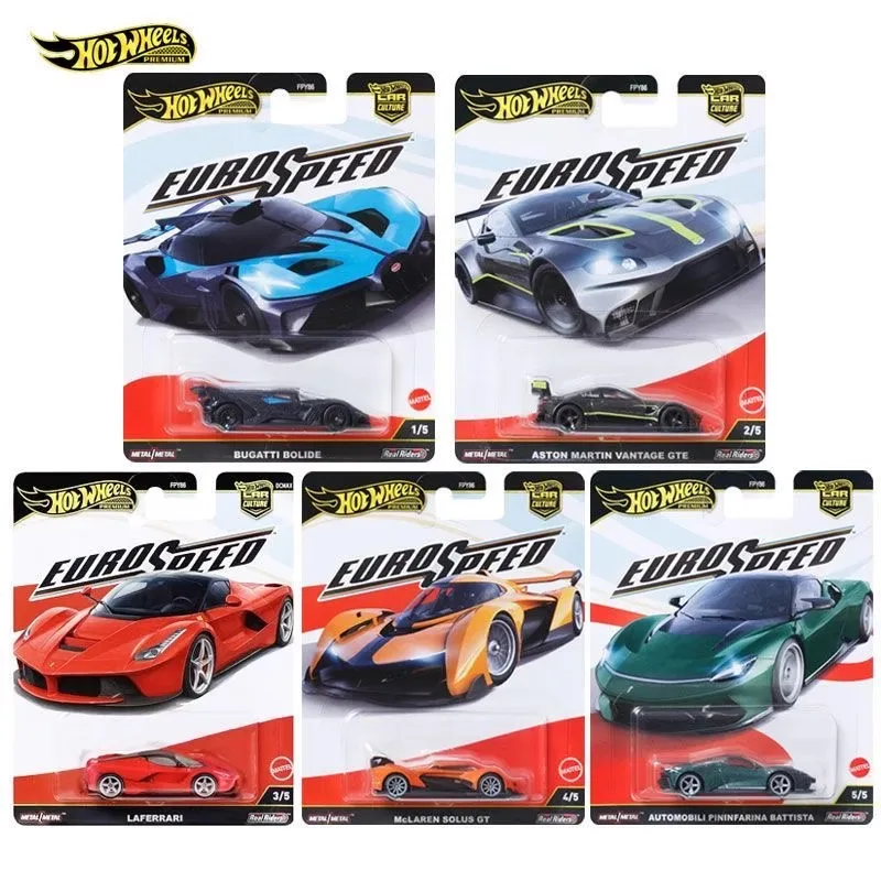Hot Wheels Premium FPY86-L Serie Europe Speed, Coche de Juguete Ferrari ...