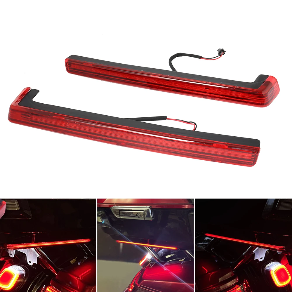 Motorcycle-Red-Tour-Pak-Pack-Accent-Side-Marker-Panel-LED-Light-For ...