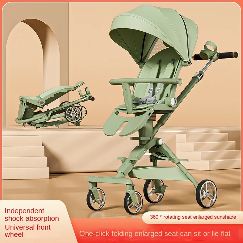 Baby-Stroller-3-In-1-Newborn-Carriage-Lightweight-Newbaby-Car-Cart ...