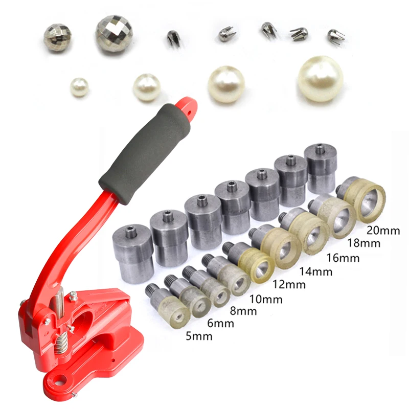 Machine Pearl Rivet | Garment Beads Pearl Rivets | Machine Press Pearl ...