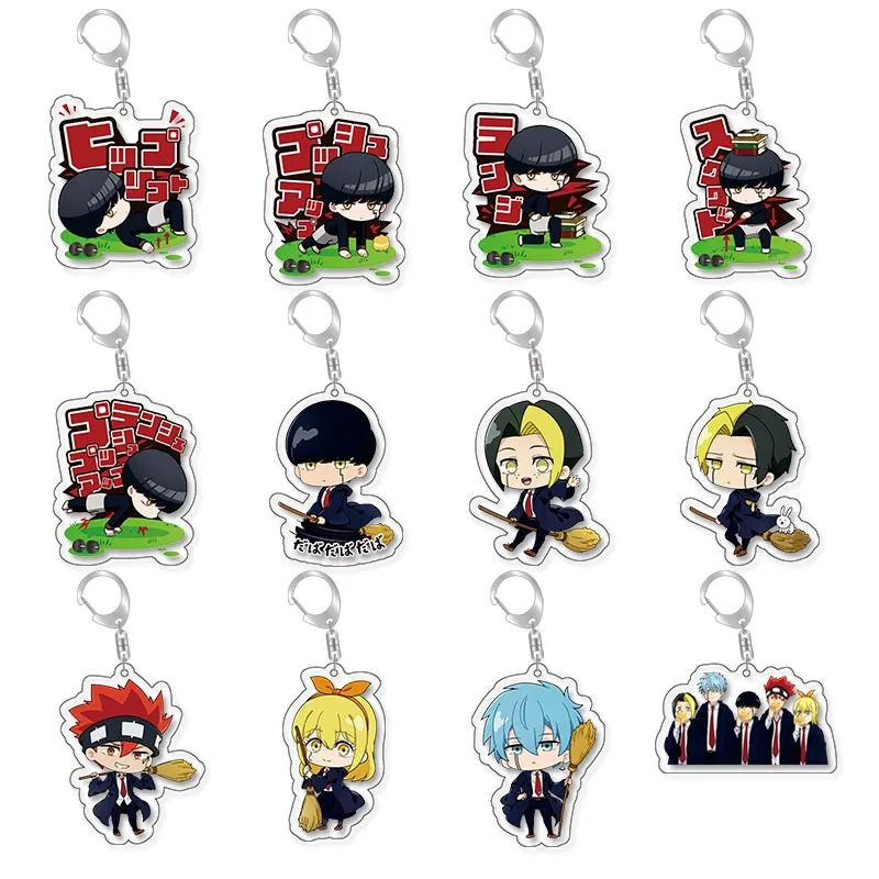 Mashle-Magic-and-Muscles-Keychains-Acrylic-Key-Pendant-Dot-Barrett ...