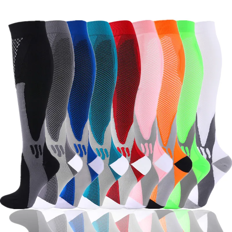 New-Compression-Socks-Men-Women-Varicose-Veins-Socks-Football-Soccer ...