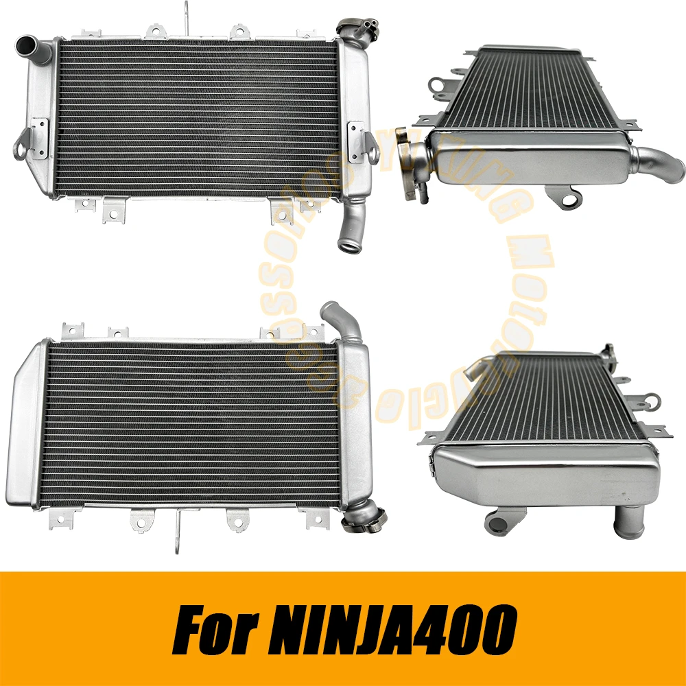 Ninja400 Motorcycle Aluminum Radiator Cool Cooler System For Ninja400 ...