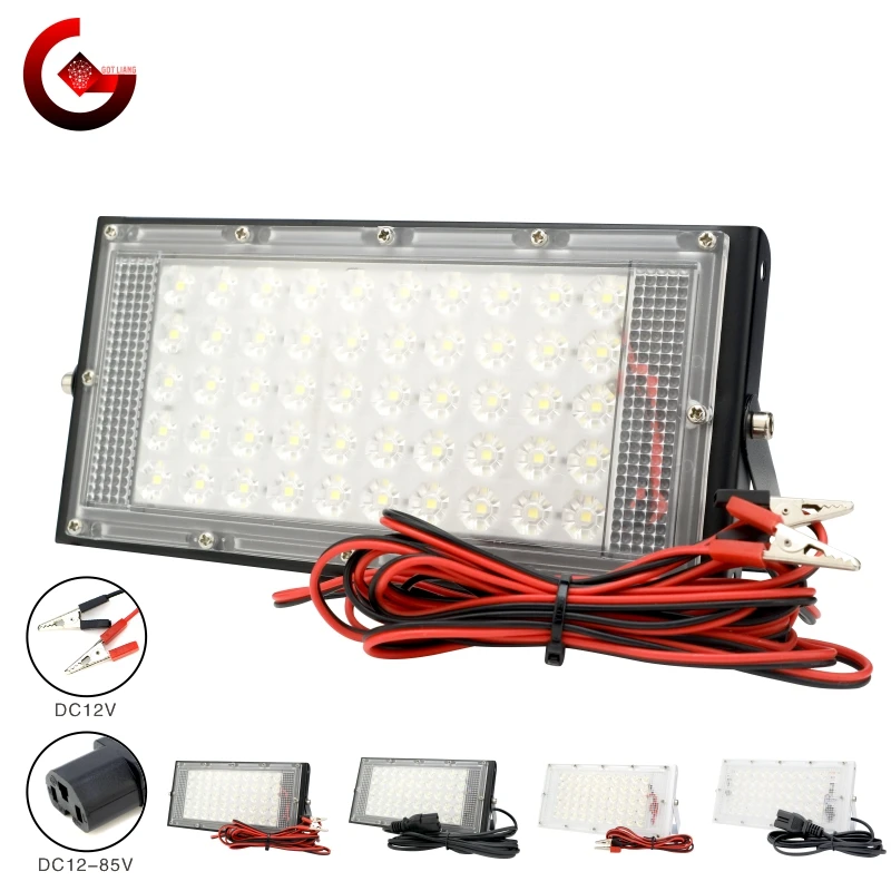 50W-Led-Flood-Light-DC-12V-85V-Outdoor-Floodlight-Spotlight-12v-Volt ...