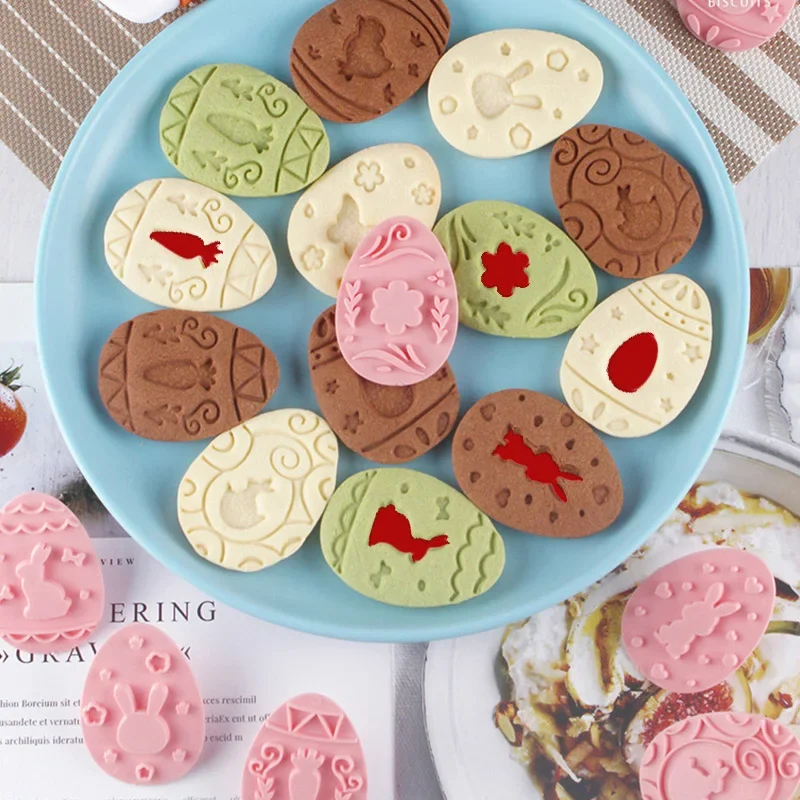 9pcs-Jam-Sauce-Sandwich-Cookie-Stamp-Moulds-Easter-Bunny-Radish ...