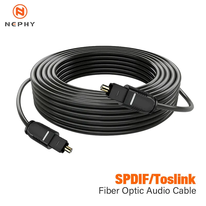 1m 3m 5m 10m 15m 20m 30m Digital Fiber Optical Optic Audio Cable SPDIF ...
