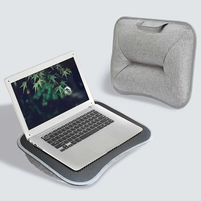 MUMUCC Minimalist Portable Travel Laptop Desk Laptop Desk with Cushions ...