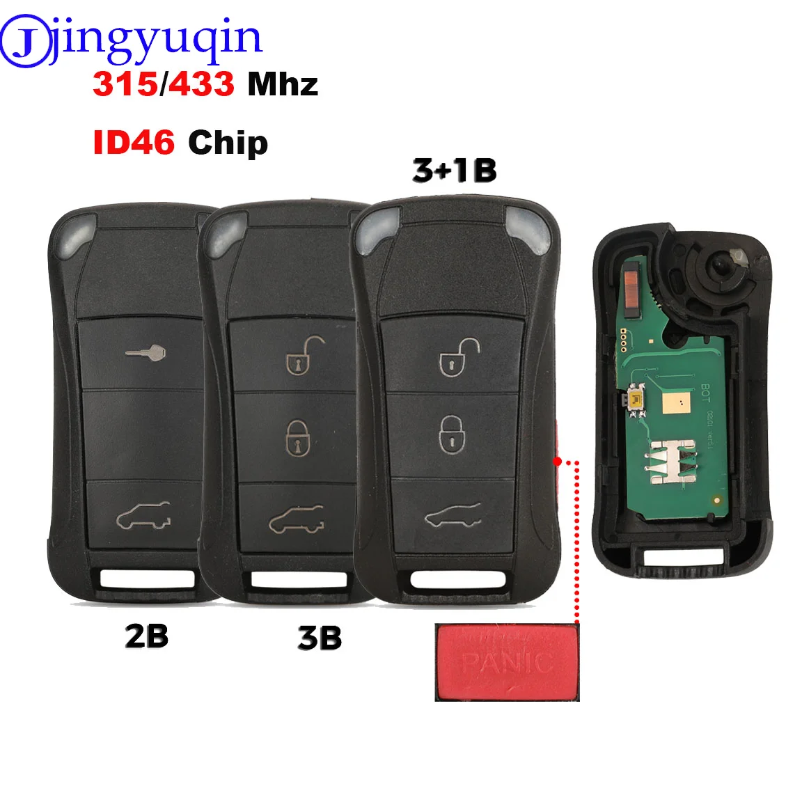 jingyuqin-2-3-4-buttons-Remote-315-433MHZ-Flip-Folding-Car-Key-Shell ...