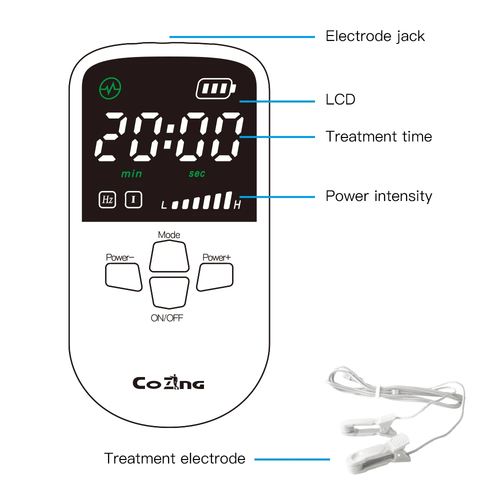 CES-Device-Brain-Electronic-Therapy-Stimulation-Device-Massage-Ear-Clip ...