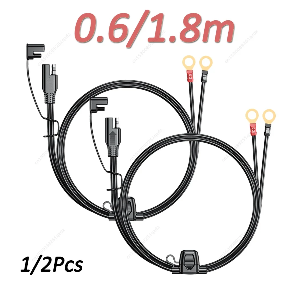 0-6-1-8m-SAE-Cable-With-Fuse-Terminal-O-Connector-Battery-Charger ...