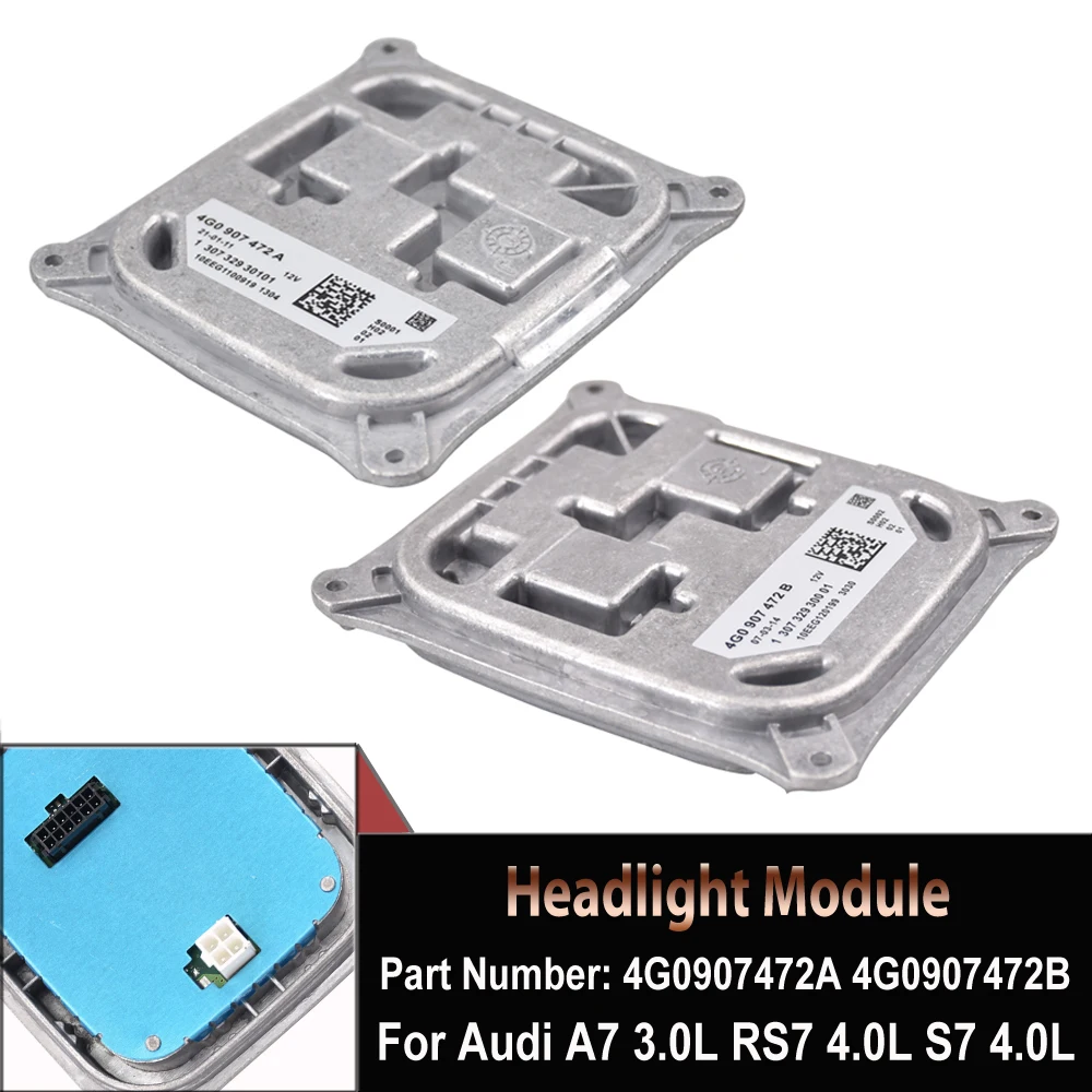 Front-LED-Light-Control-Module-Driver-Module-Ballast-Low-High-Beam-For ...