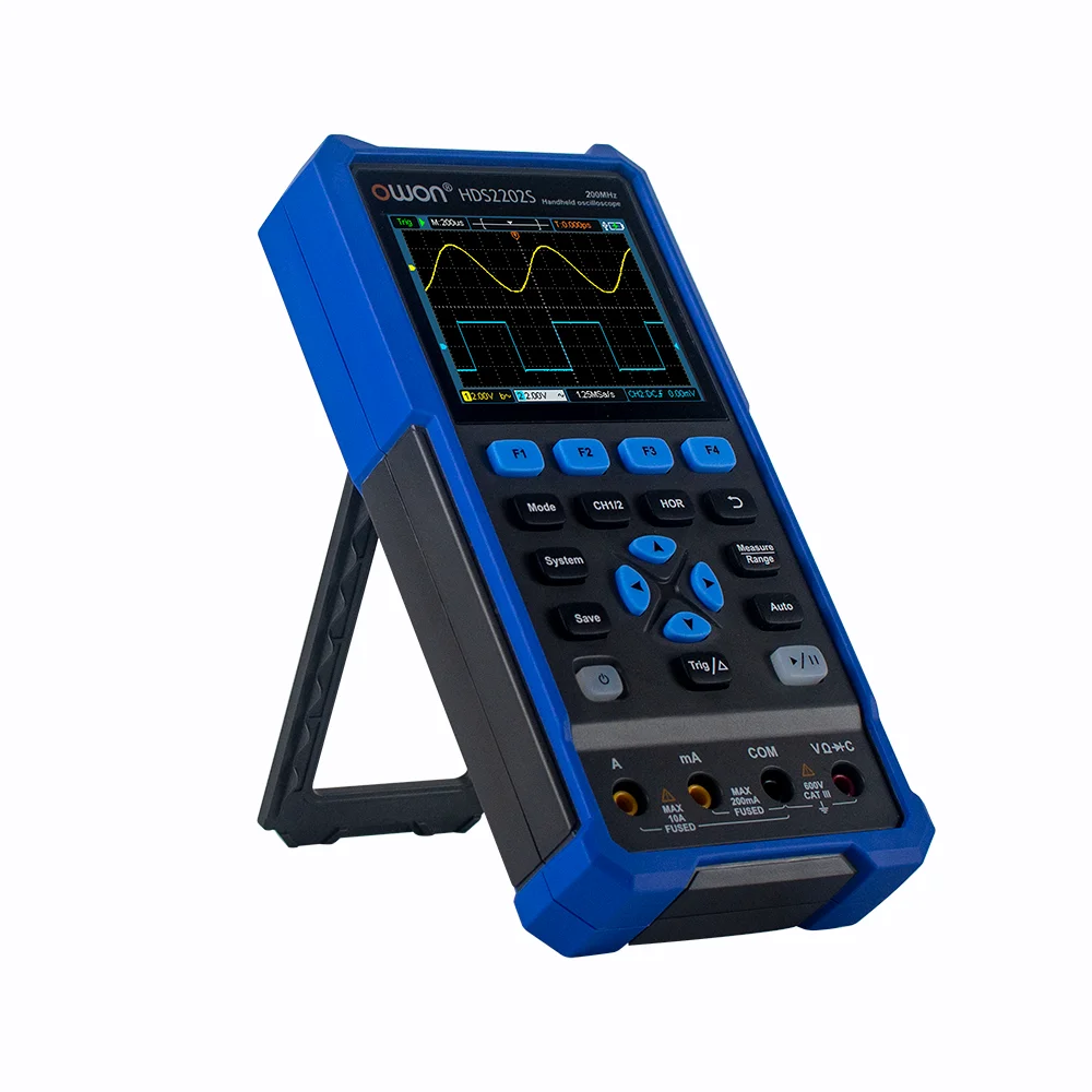 OWON SDS220S Scope OWON SDS220S Oscilloscope - 200MHz Bandwidth, 2+1 ...
