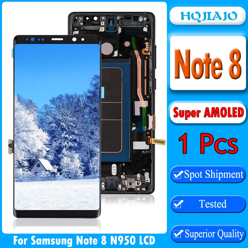 6-3-AMOLED-No-Defect-LCD-For-Samsung-Note-8-N950-N9500F-LCD-Display ...