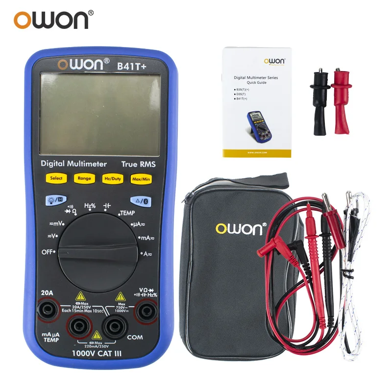 OWON-B41T-Bluetooth-Digital-Multimeter-Provide-True-RMS-with-Four-and-a ...
