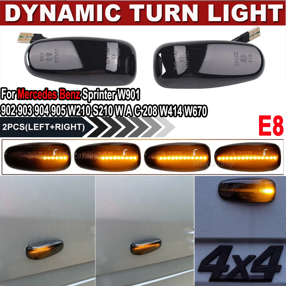 2x-sequential-blinker-indicator-turn-signal-lights-dynamic-lamp-for ...