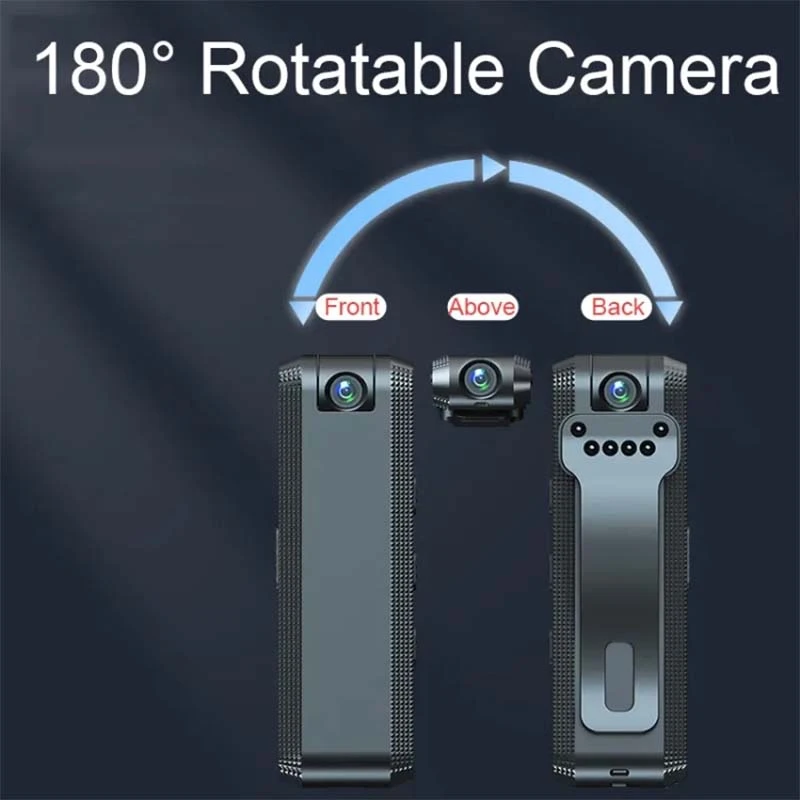 HD 1080P Mini Camera Night Vision Motion Detection Small Body Camera ...