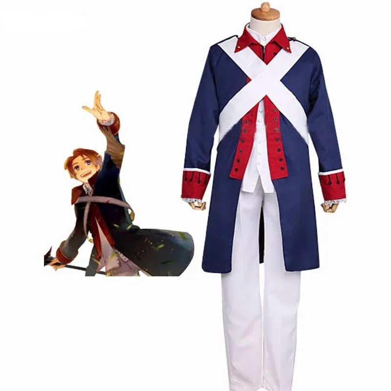 New Axis Powers Hetalia America War of Independence Cosplay Costume ...