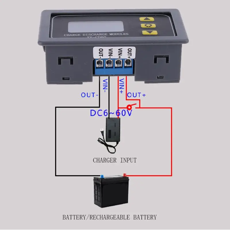 XY-CD60-Solar-Battery-Controller-Module-DC6-60V-Charging-Discharge-Control-Low-Current ...
