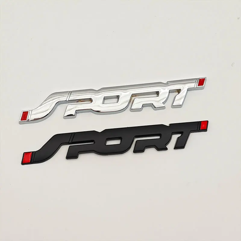 Car Word Emblems: Upgrade Your Vehicle’s Style with Custom 3D Metal Badges