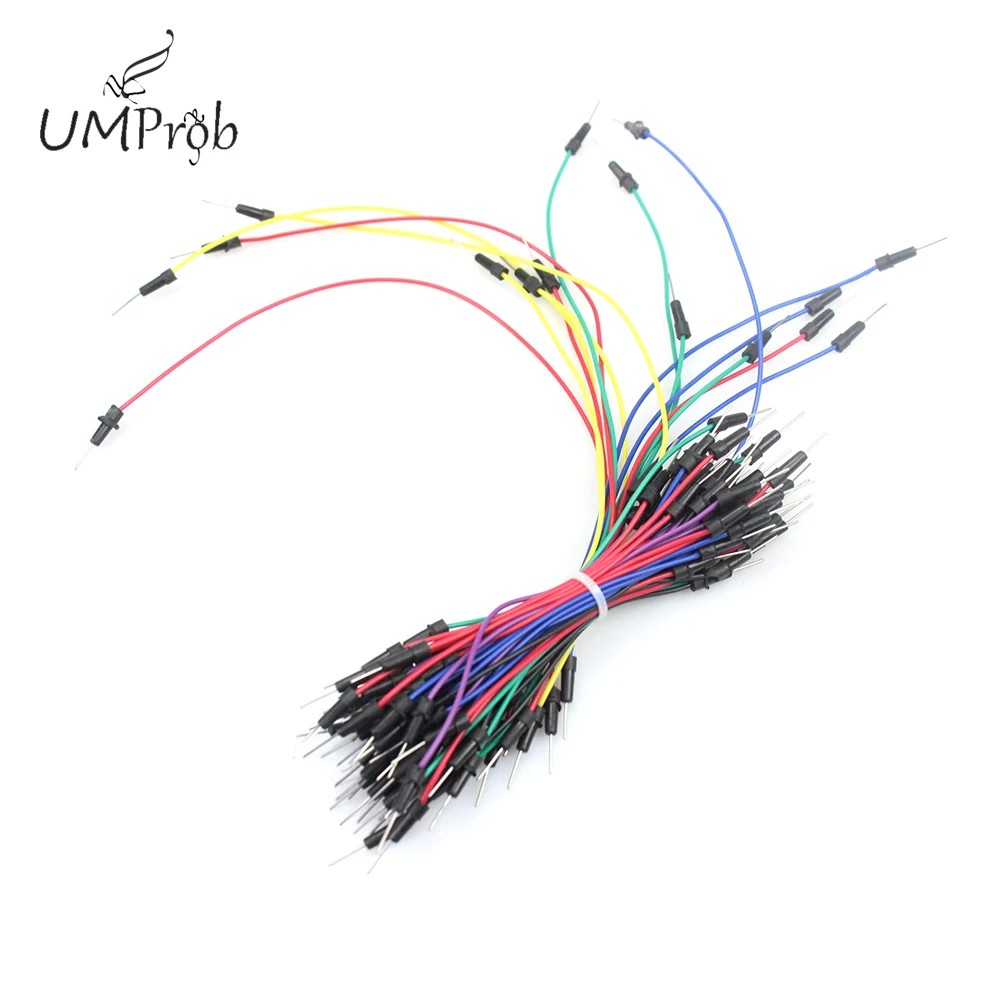 65Pcs-Lot-Jumper-Cable-Jump-Code-Wire-Kit-Set-Breadboard-Wires-Cables ...
