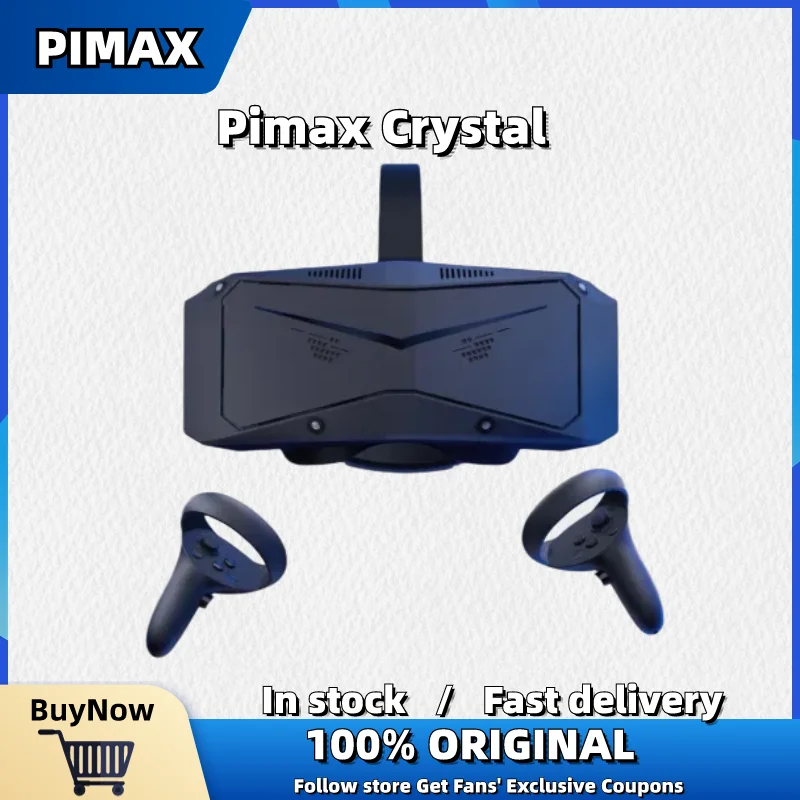 Original-Pimax-Crystal-VR-Headset-All-In-One-6Dof-12K-QLED-Display-Eyes ...