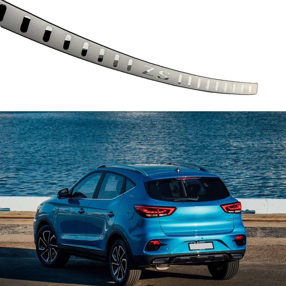 For MG ZS 2020 2021 2022 2023 Car Accessories Stainless Steel Rear ...