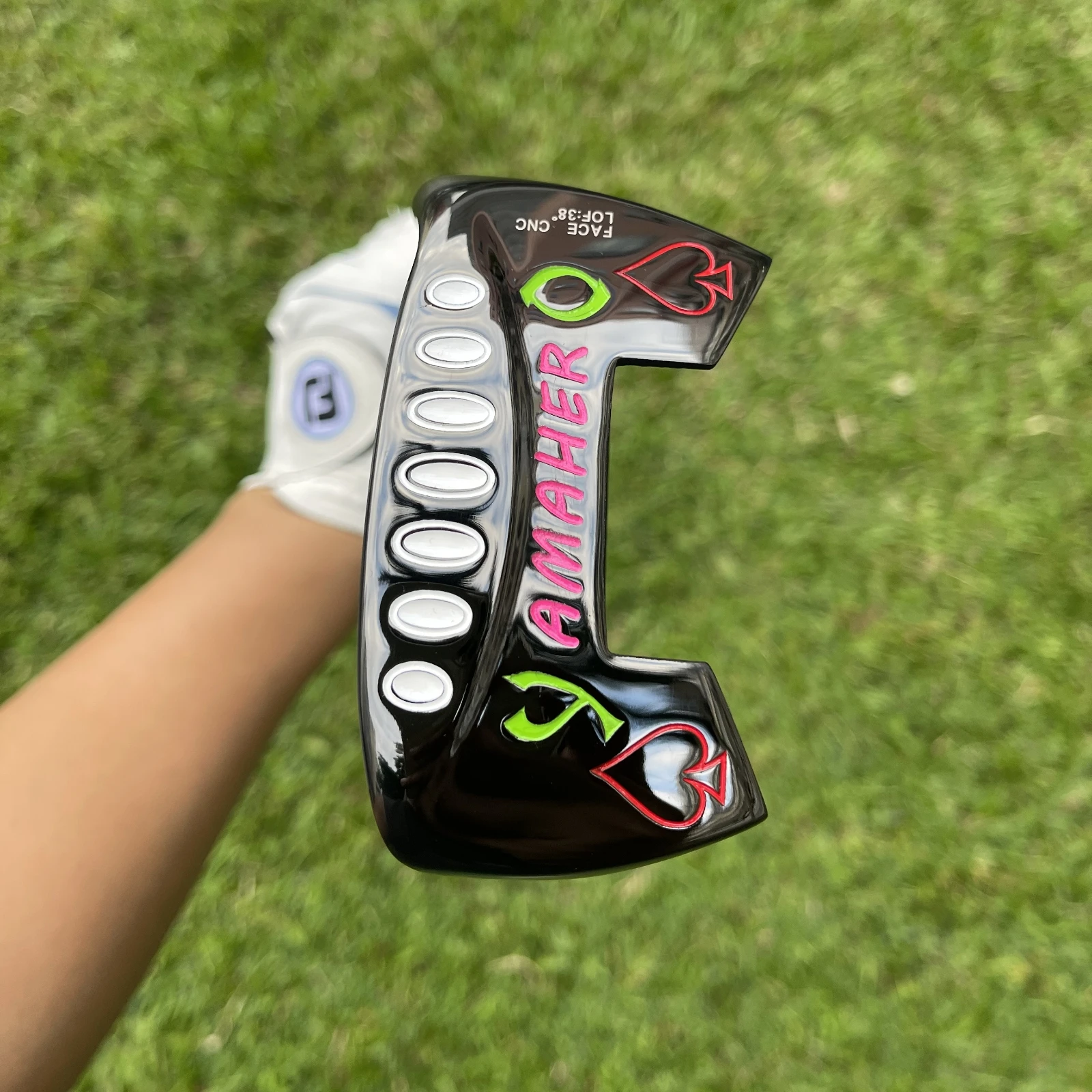 Black-RH-Golf-Chipping-Putter-38-Loft-35-5-Inch-with-Stiff-Flex-Steel ...