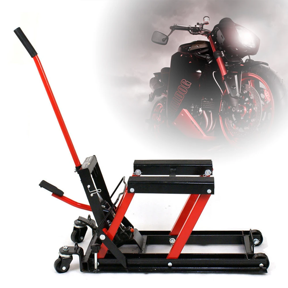 Hydraulic-Motorcycle-Motorbike-Scissor-Table-Platform-Stand-Robust-Lift ...