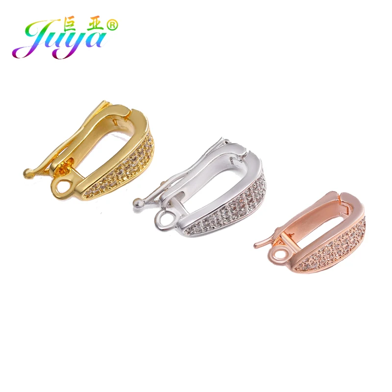 Juya-Handmade-18K-Gold-Plated-Creative-Clip-Bale-Bails-Clasp-Hooks ...