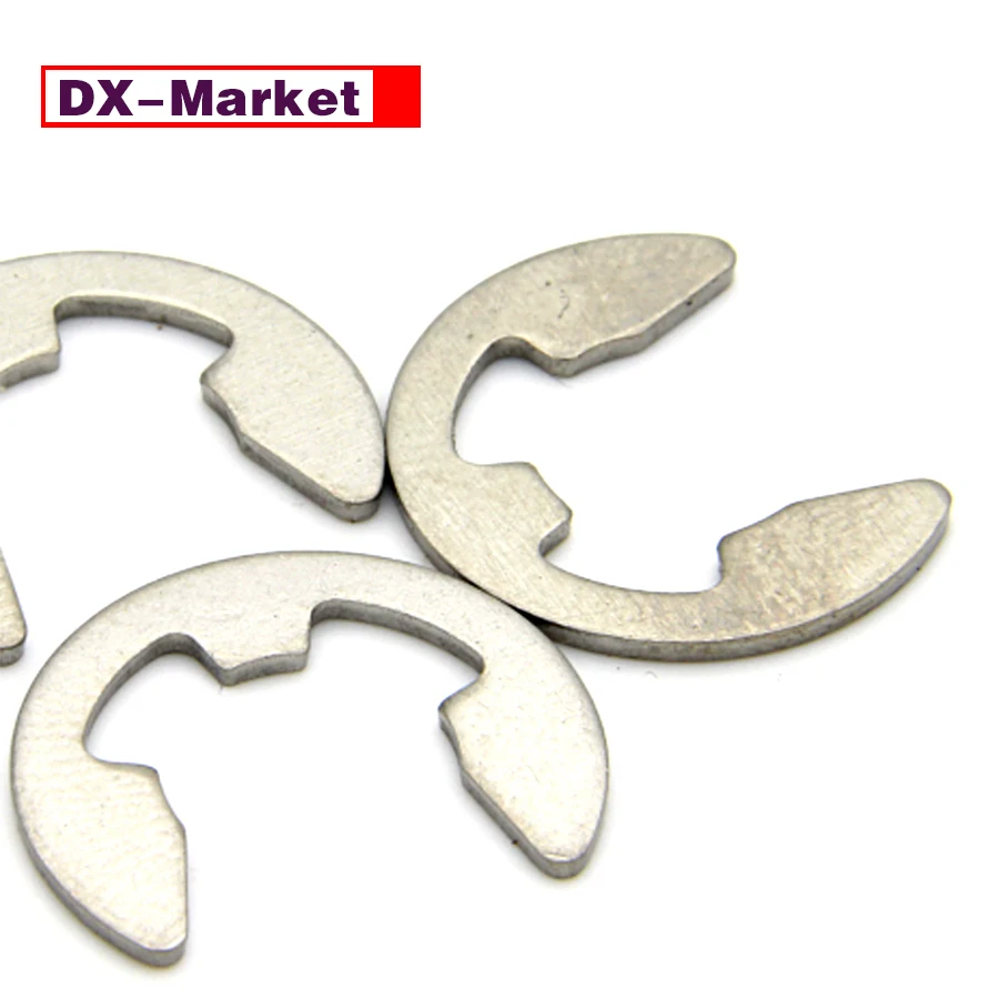 m1.2-m20 E-type External Retaining Ring, 304 Stainless Steel E Type ...