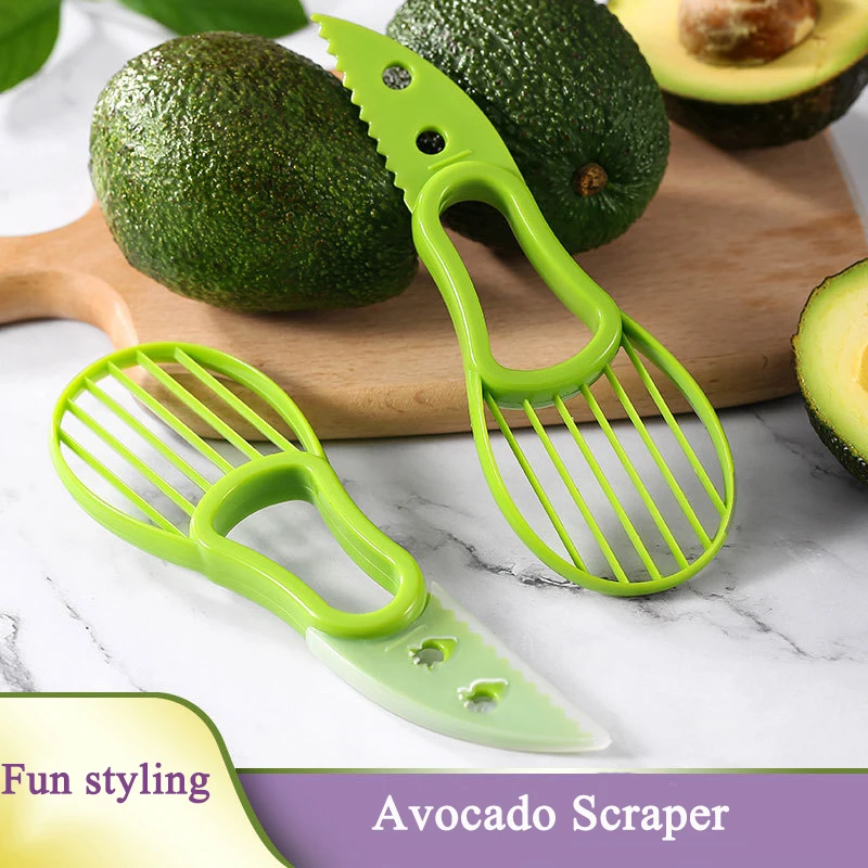 New-Avocado-Slicer-Peeling-Pit-Kiwi-Fruit-Peeling-Knife-Pulp-Separator-Plastic-Knife-Kitchen ...