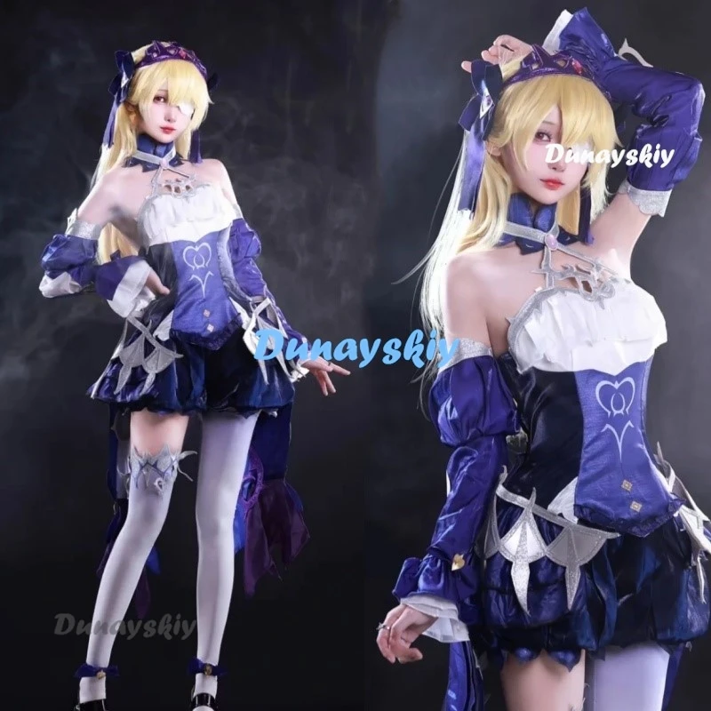 Game-Genshin-Impact-Fischl-Cosplay-Costume-Wigs-Anime-Outfits-Dress ...