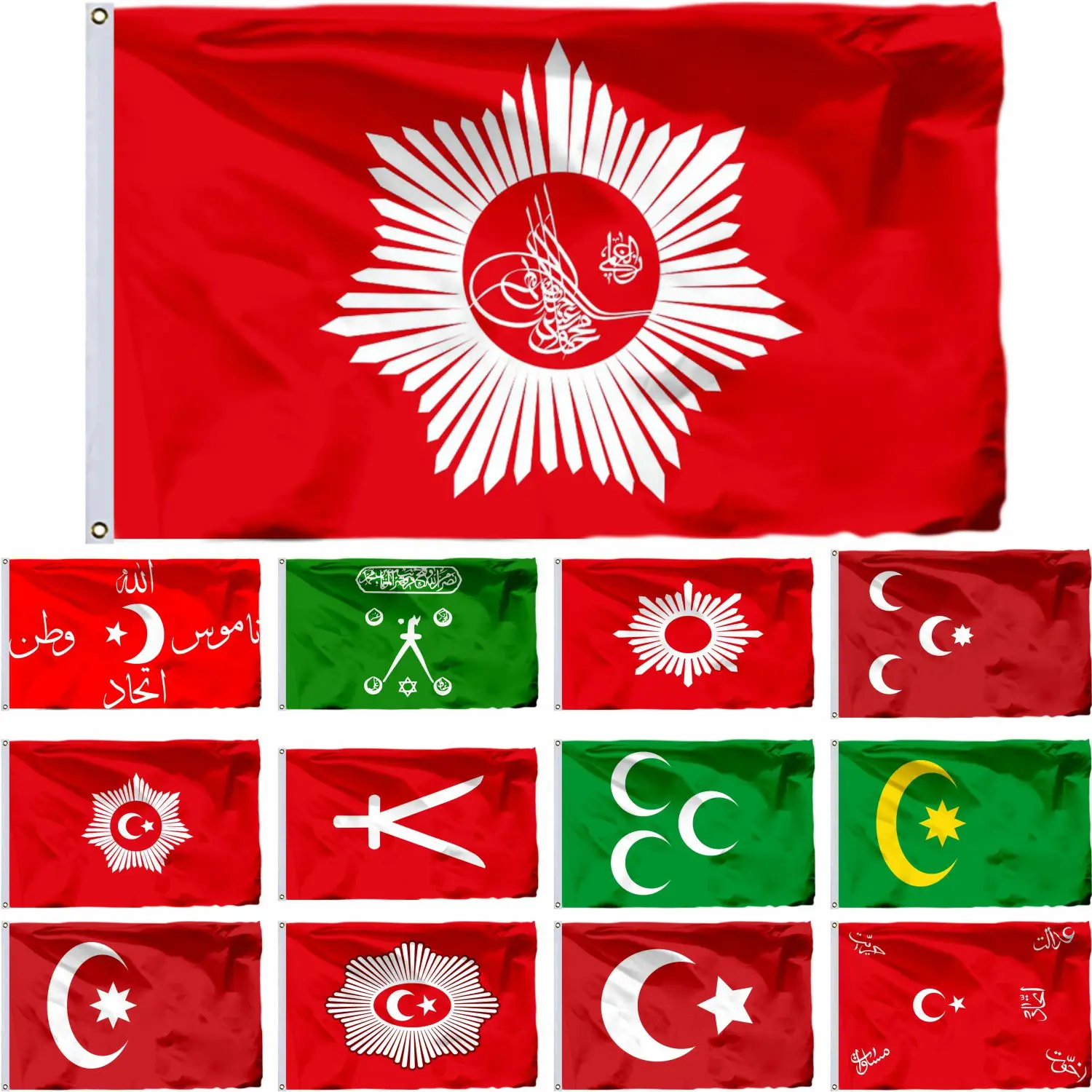 Ottoman Turks Flag