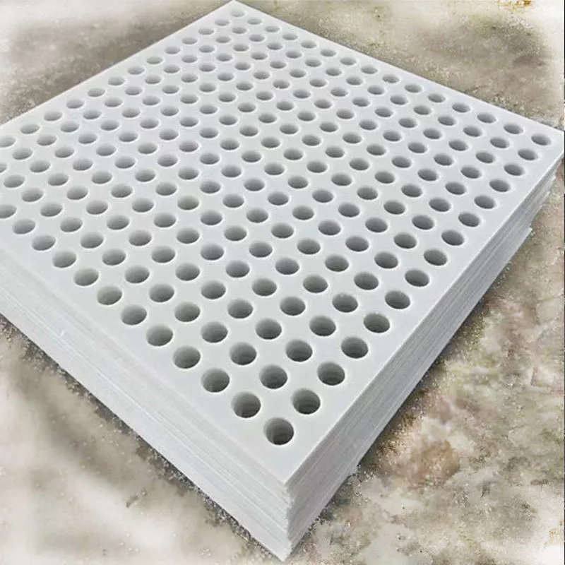 3mm-5mm-thickness-White-PP-PE-PVC-wear-resistant-slot-round-hole ...