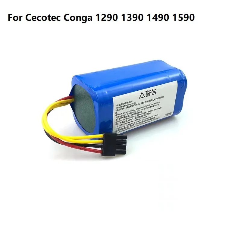 14.4V 2800mAh Li-lon battery for Cecotec Conga 1290 1390 1490 1590 ...