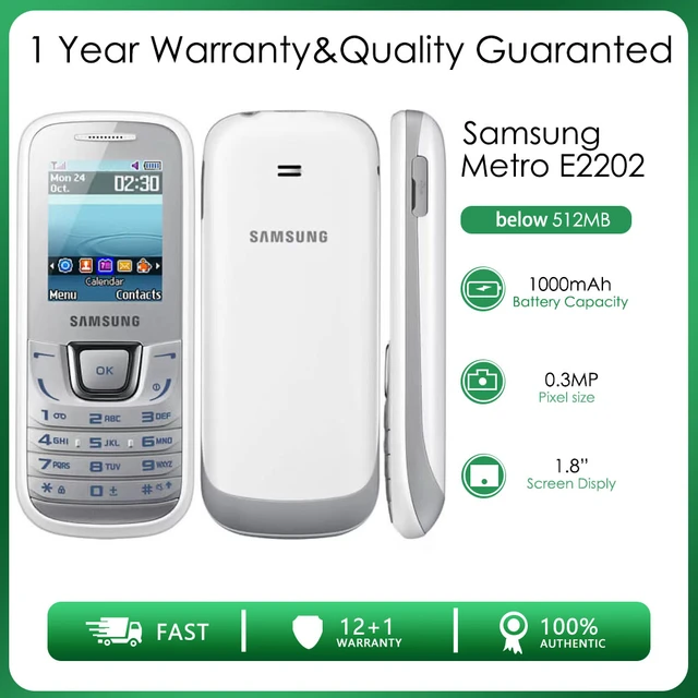 Samsung E2202 Specifications