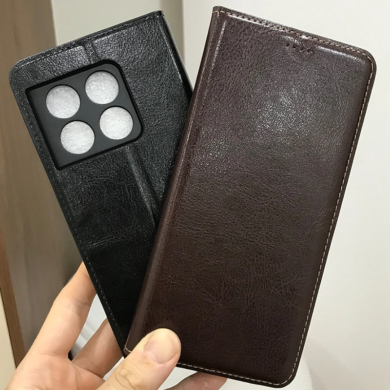 Magnet-Genuine-Leather-Skin-Flip-Wallet-Book-Phone-Case-Cover-On-For ...