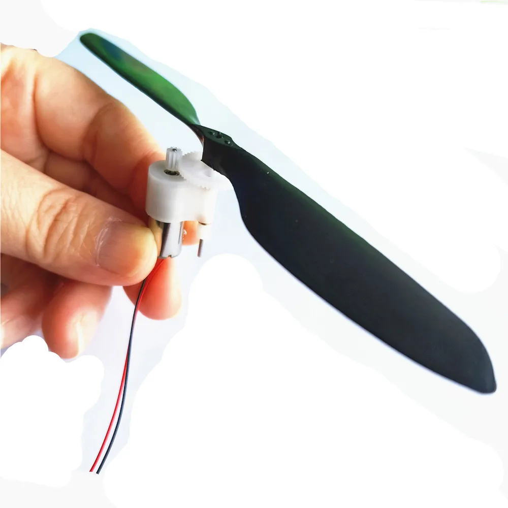 1Set 3.7V Model Airplane Micro 8520 Coreless DC Motor Propeller Gear ...