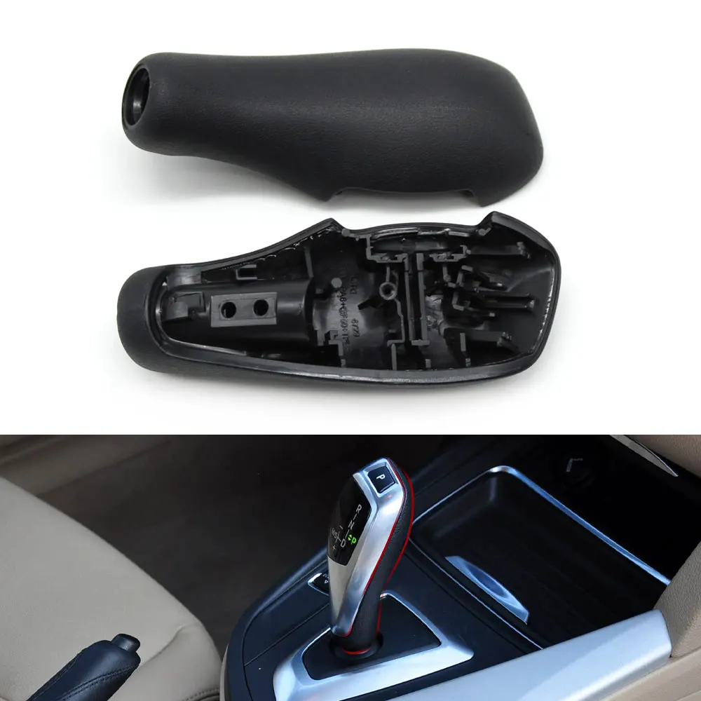LHD RHD Car Gear Lever Shift Knob Rear Cover For BMW 1 2 3 4 5 6 7 ...