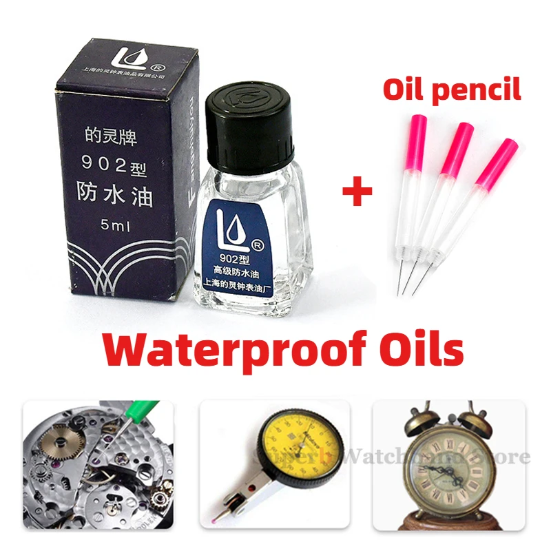 Aceite para reloj profesional 701 702 902, mantenimiento impermeable ...