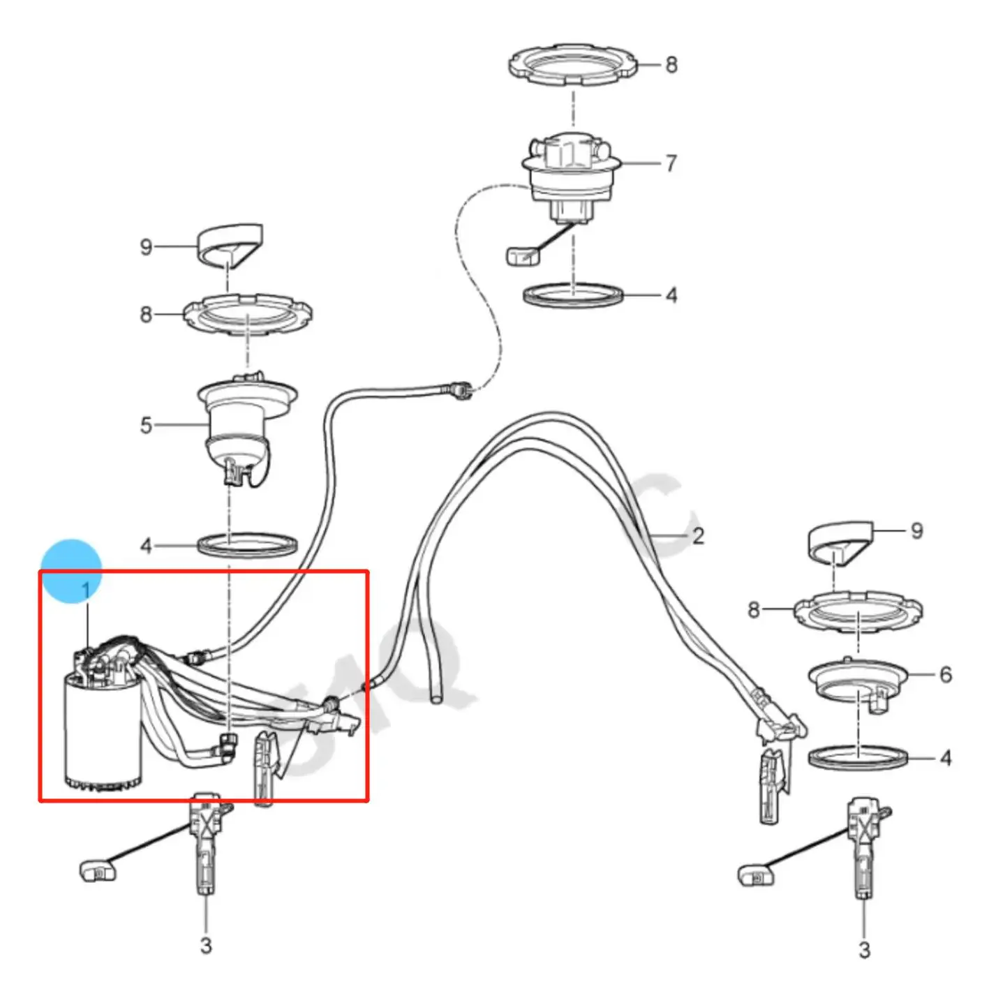 Porsche Panamera Fuel Pump Assembly – VW Audi Porsche