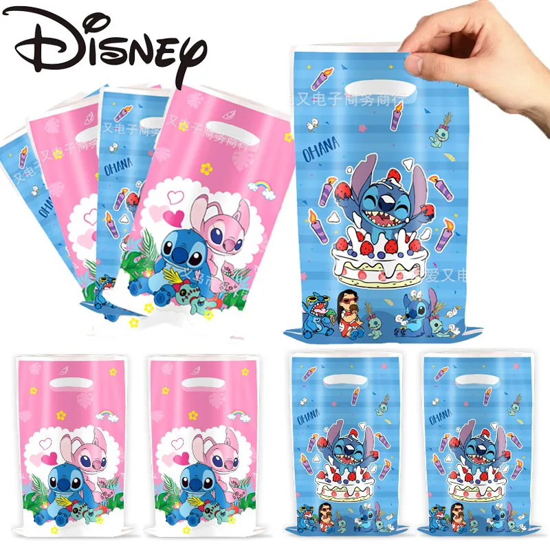 Disney-Stitch-Gift-Bags-for-Kids-Decora-o-de-festa-de-anivers-rio-Cute ...
