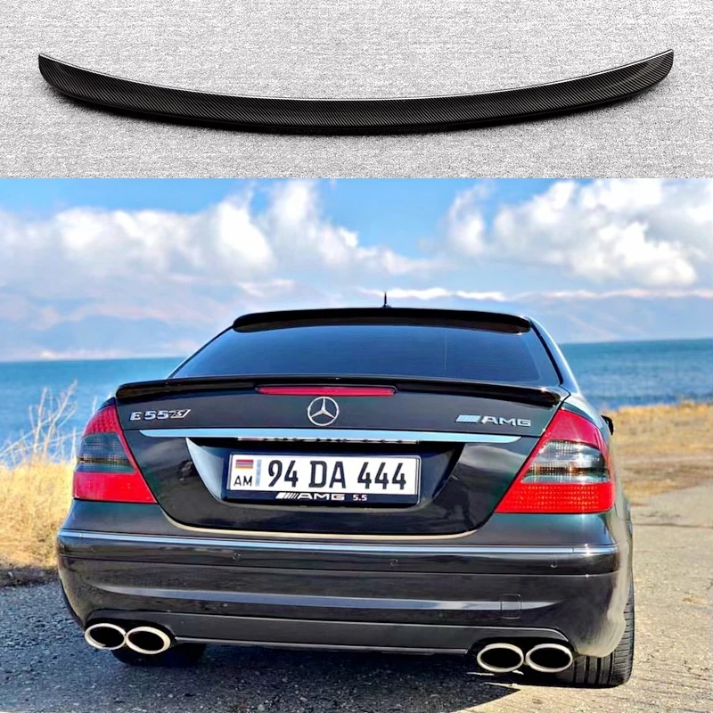 2003-2009 Benz W211 E Class AMG Style Matte Black Rear, 45% OFF