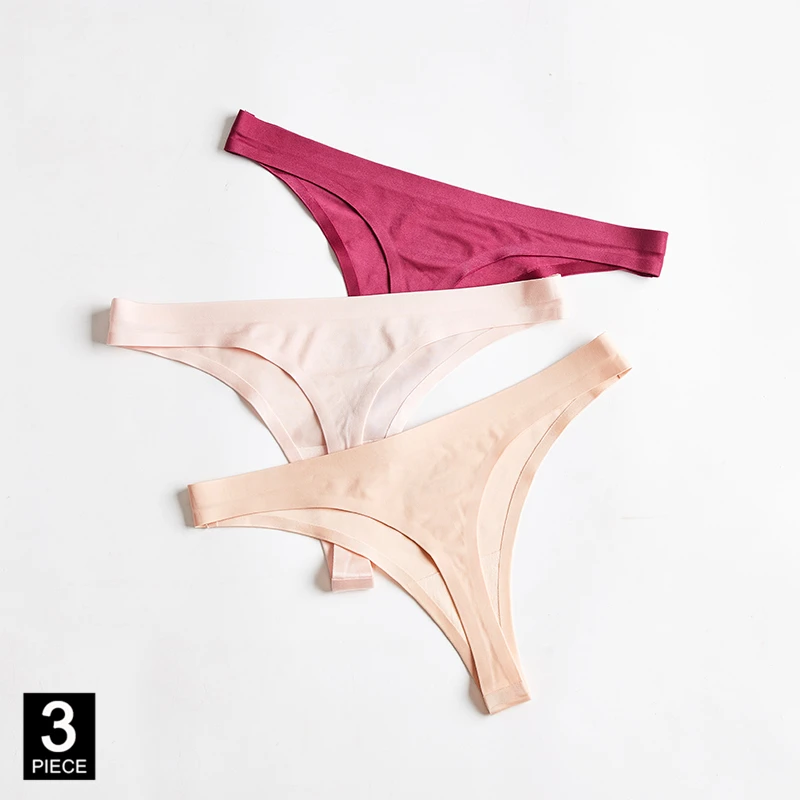 뜨거운 판매 여성 섹시한 레이스 속옷 G 문자열 팬티 여성 T 백 레이디 얼음 실크 끈 팬티 원활한 스포츠 개대여성용 팬티