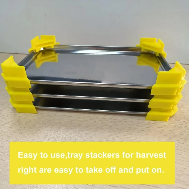 12Pcs-Tray-Stacker-for-Freezer-Trays-Pantrys-Stackable-Trays-Organizers ...