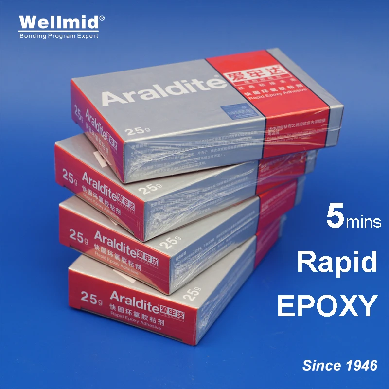 Araldite 2Part 5 Minutes Fast Epoxy Adhesive Original 25g Crystal Clear ...