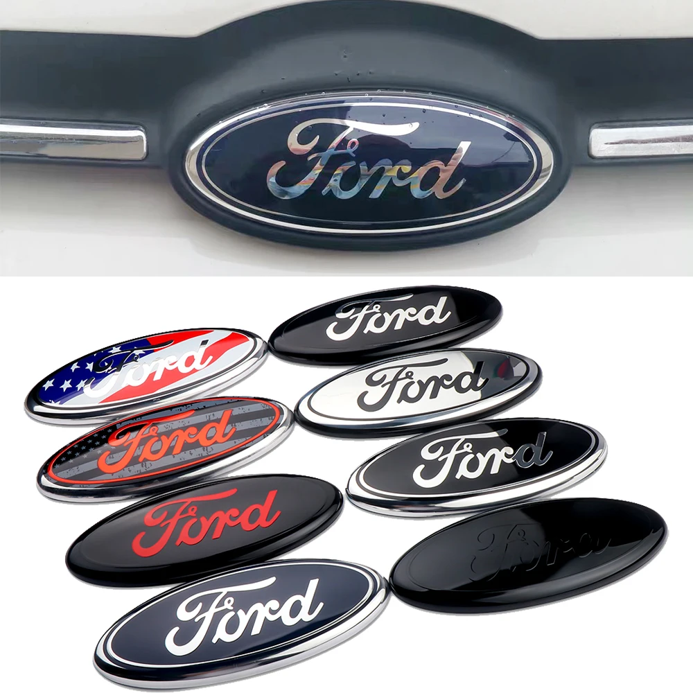 Car Front Hood Emblem Sticker Bonnet Trunk Sticker For Ford Focus ...