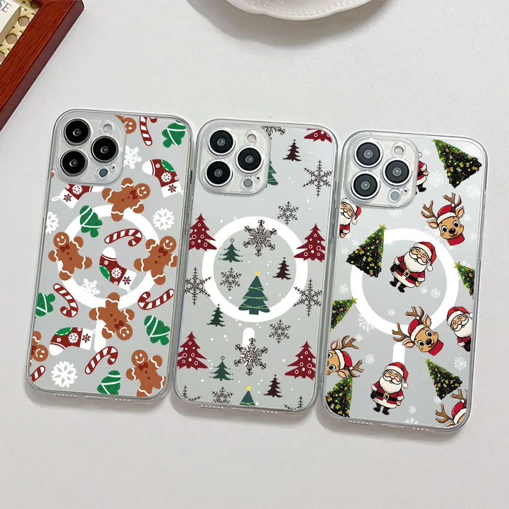 Christmas tree graphic Magsafe Magnetic Phone Case for Samsung Galaxy ...