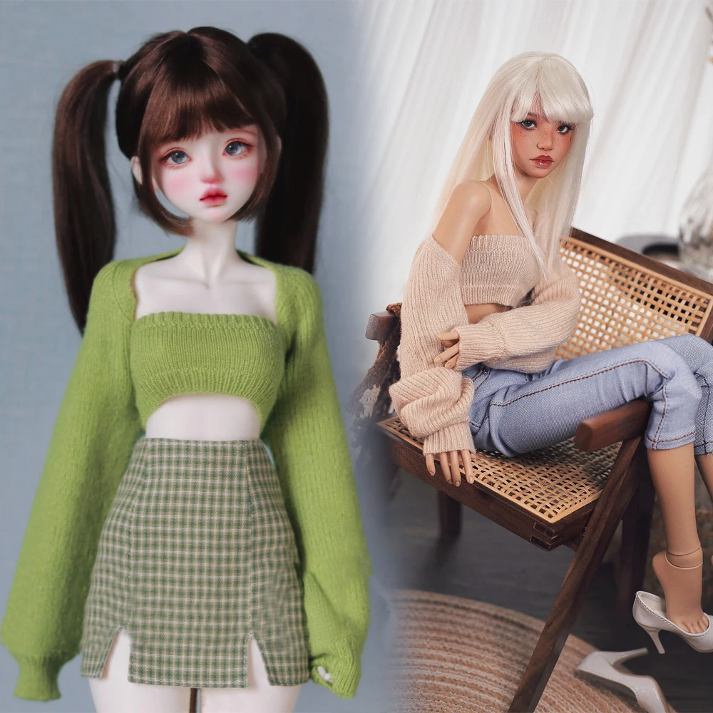 D04-B388-Children-handmade-toy-BJD-SD-doll-clothes-1-4-girl-Knitted ...